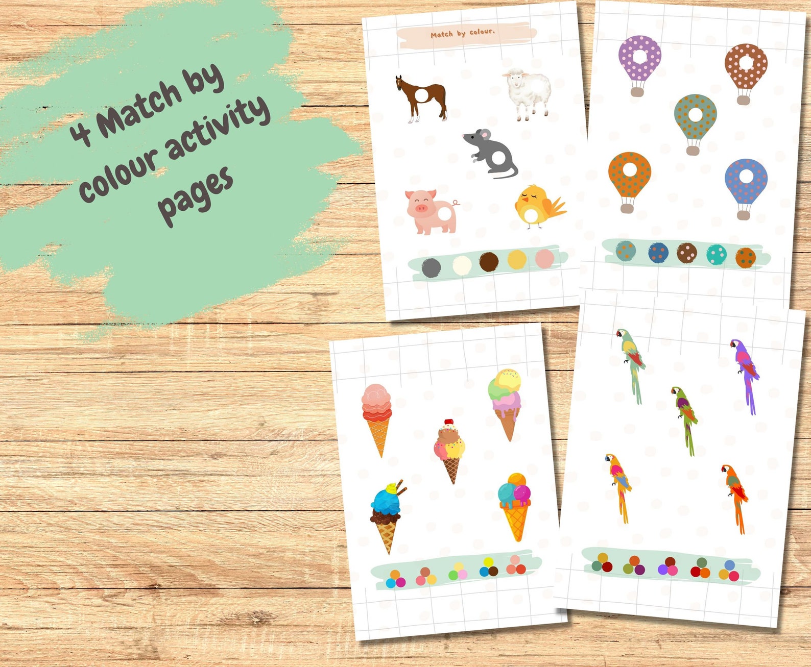37 Printable Activity Pages for Kids! Preschool, Pre-k + Kindergarten ...