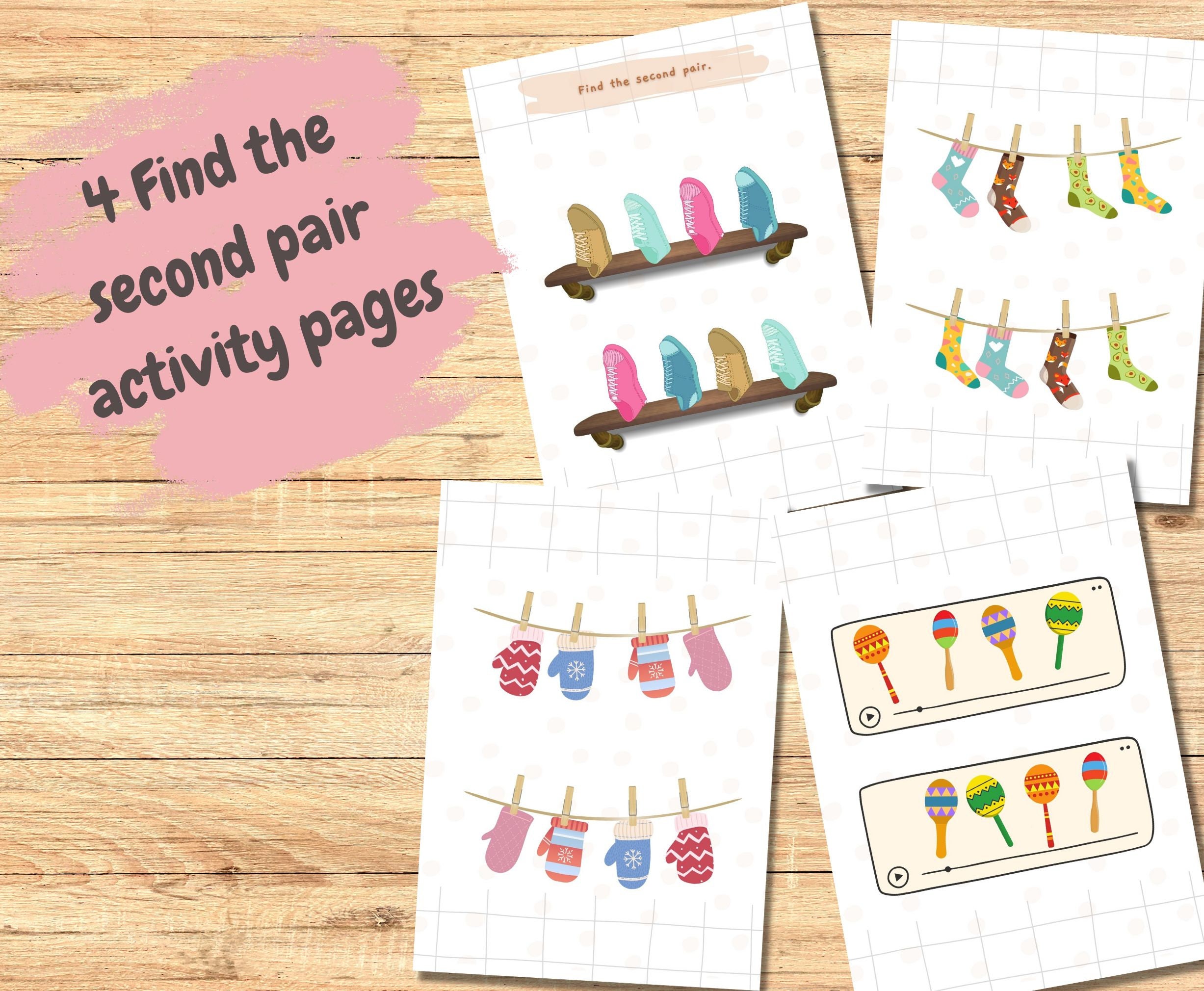 37 Printable Activity Pages for Kids! Preschool, Pre-k + Kindergarten ...