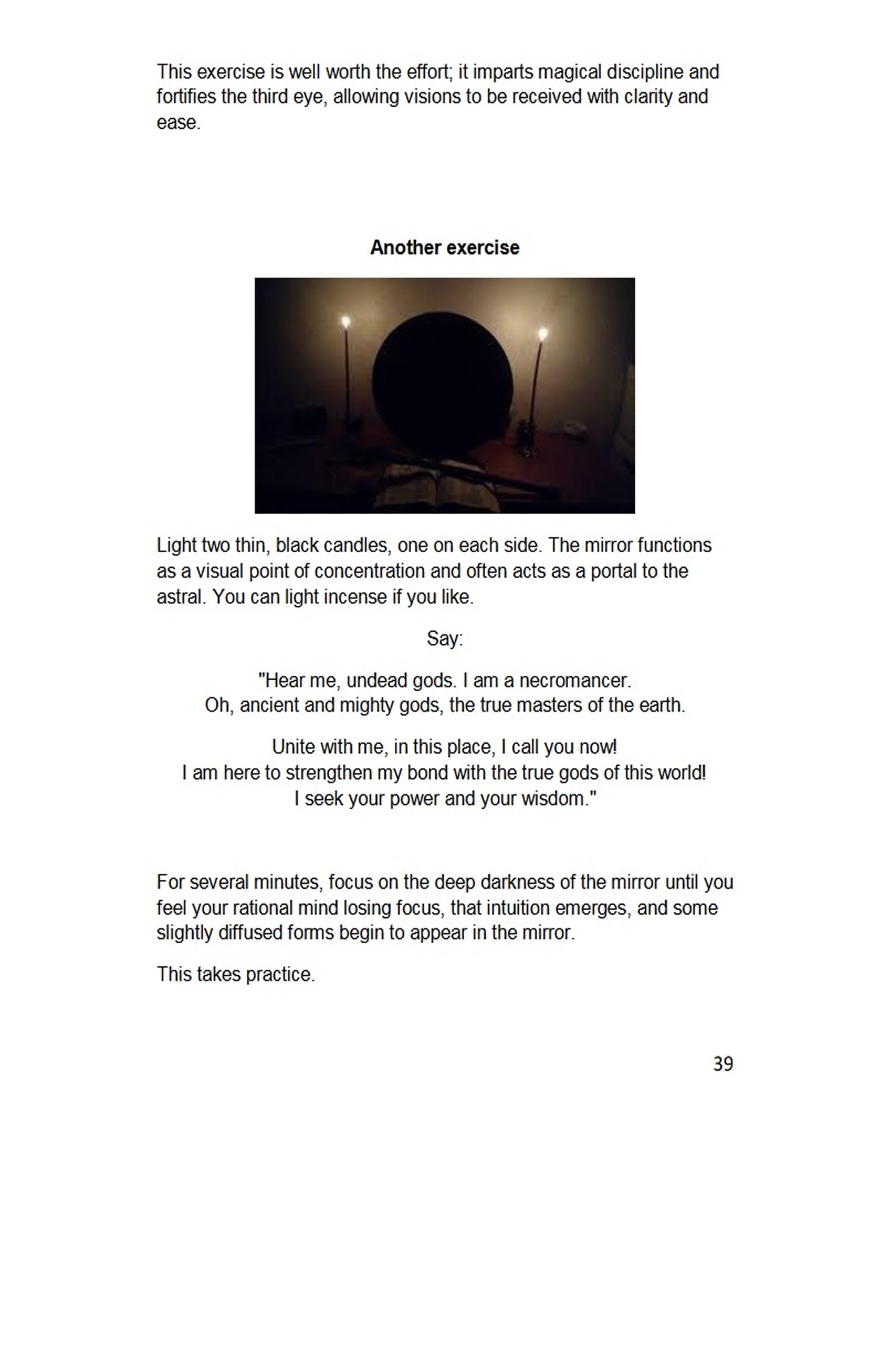 Ex Umbra necromancy Grimoire Ebook About Divination - Etsy