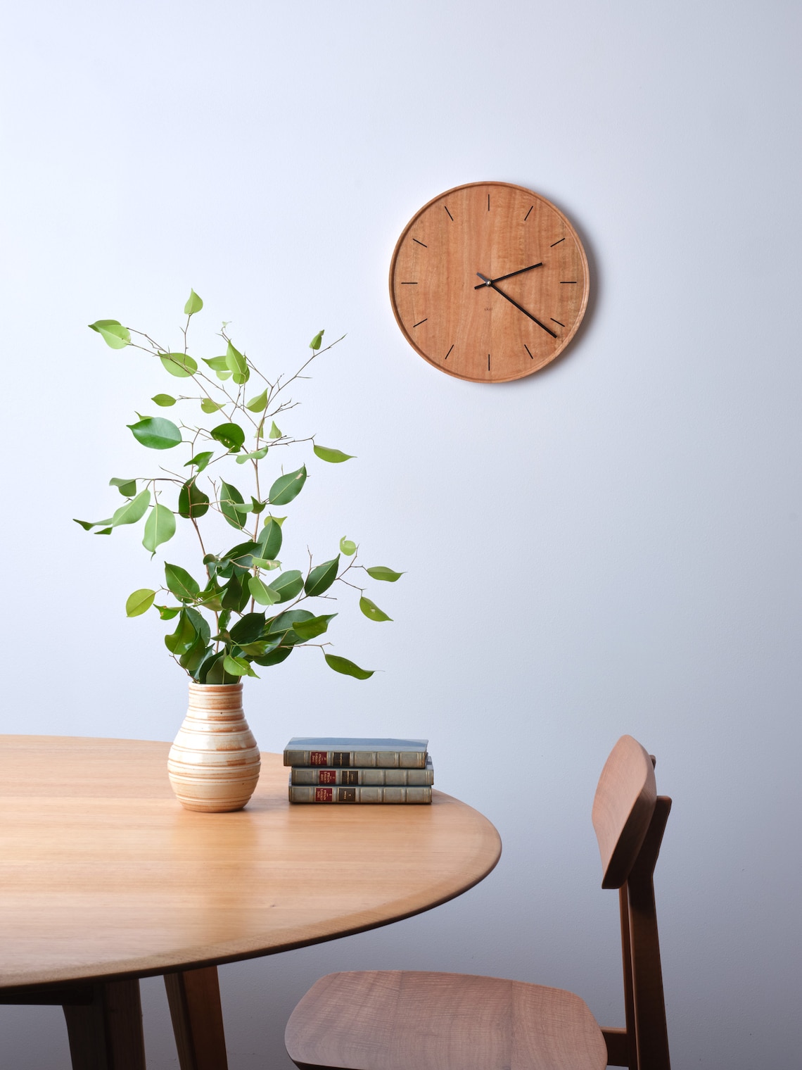 Australian Wood Clock | Australian Blackbutt Clock | Minimalist Wooden ...