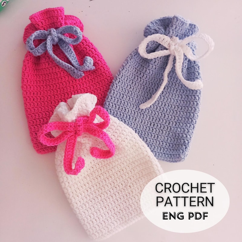 Crochet Paper String Bag - Etsy