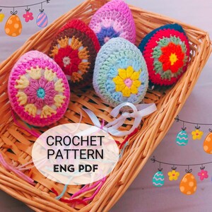 Crochet Easter Egg Cozy Pattern: Amigurumi Home Decor (PDF Pattern) - Etsy