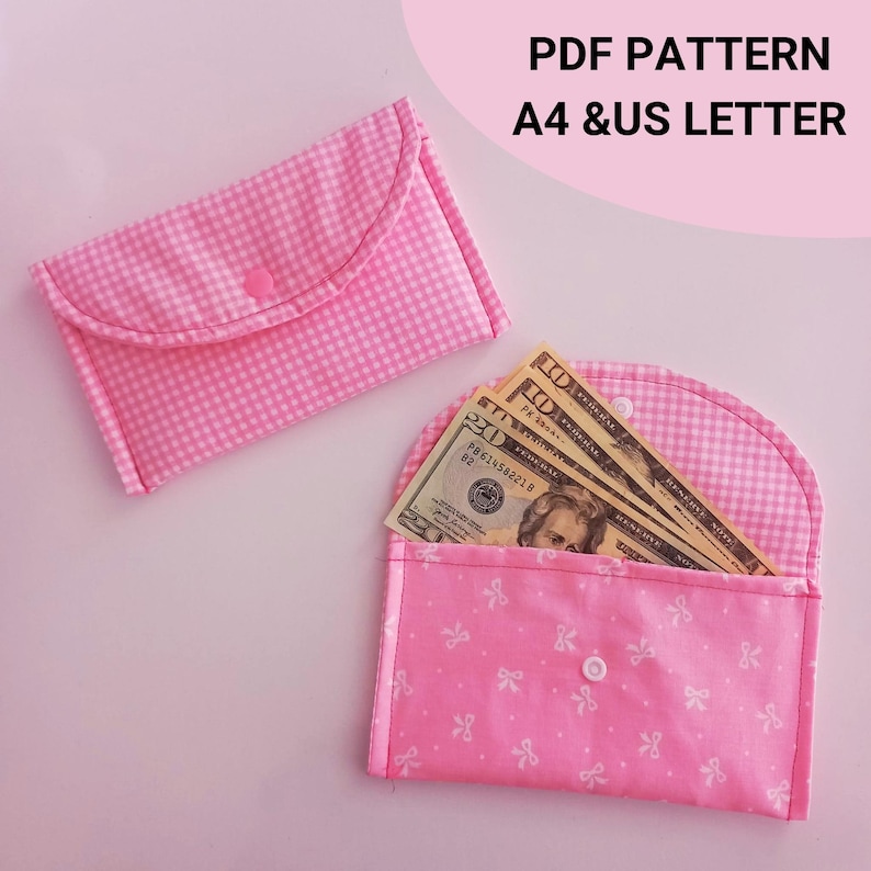 Easy Little Purse Sewing Pattern: Beginner DIY Mini Bag (english PDF ...