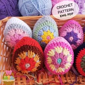 Crochet Easter Egg Cozy Pattern: Amigurumi Home Decor (PDF Pattern) - Etsy