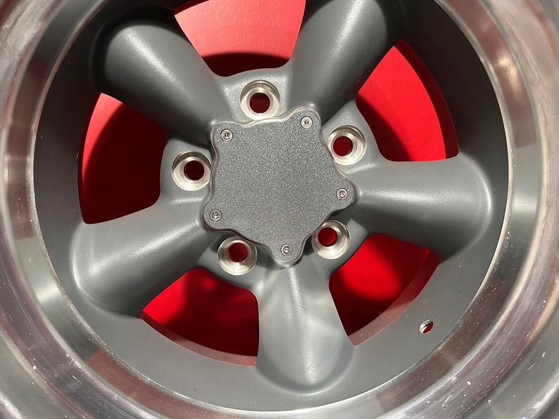 Flat Center Cap Set for American Racing Torq Thrust Wheels 3D Printed ...