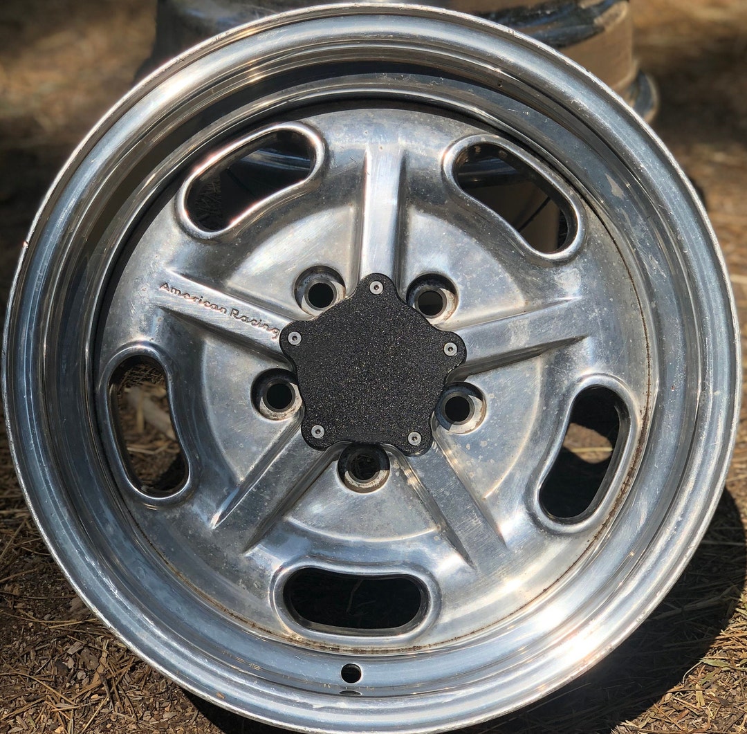 Flat Center Cap Set for American Racing Salt Flat Wheels 3D Printed Hot ...