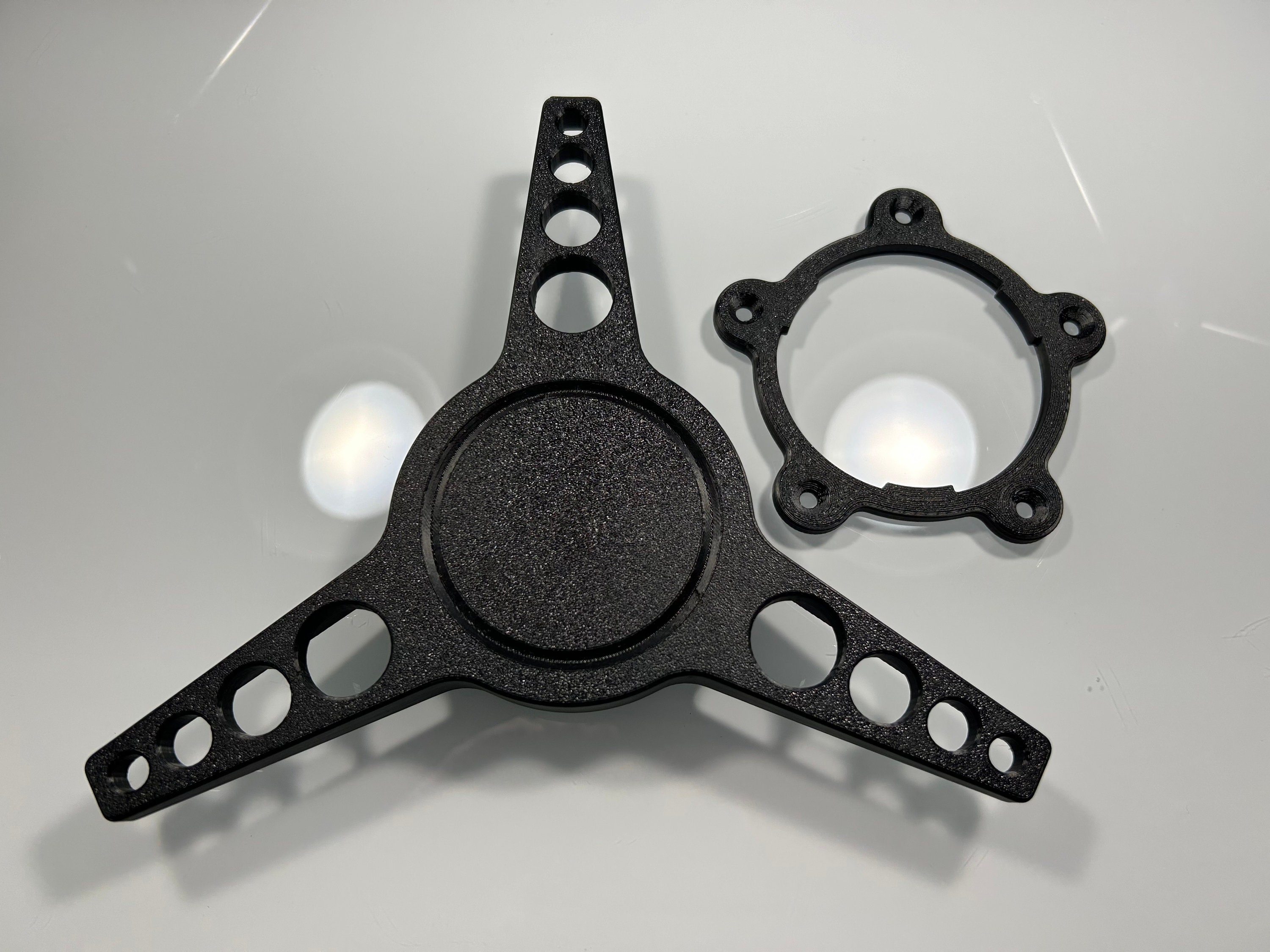 Knock off Tri-bar Spinner Center Cap Set for ET Wheels 2-1/8" Hole ...