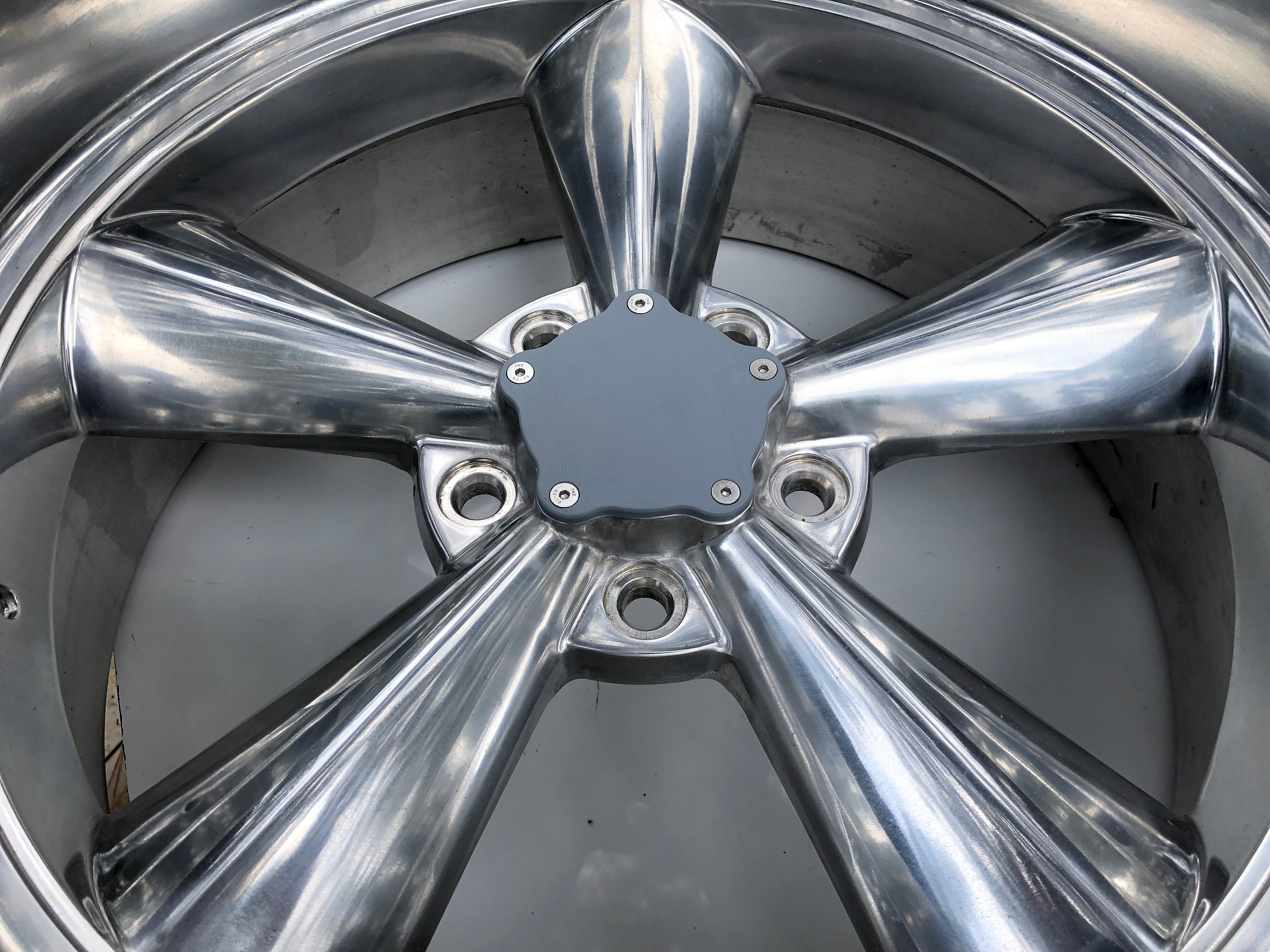 Flat Center Cap Set for US Mags Standard Wheels 3D Printed ASA - Etsy