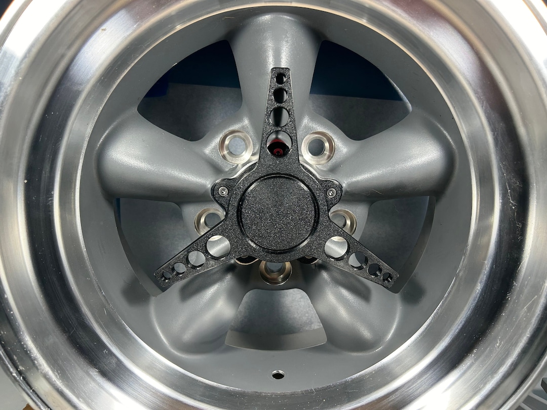 Knock off Tri-bar Spinner Center Cap Set for American Racing Torq ...