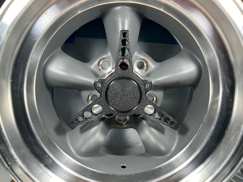 Torq Thrust Knock off Tri-bar Spinner Center Cap Set for American ...