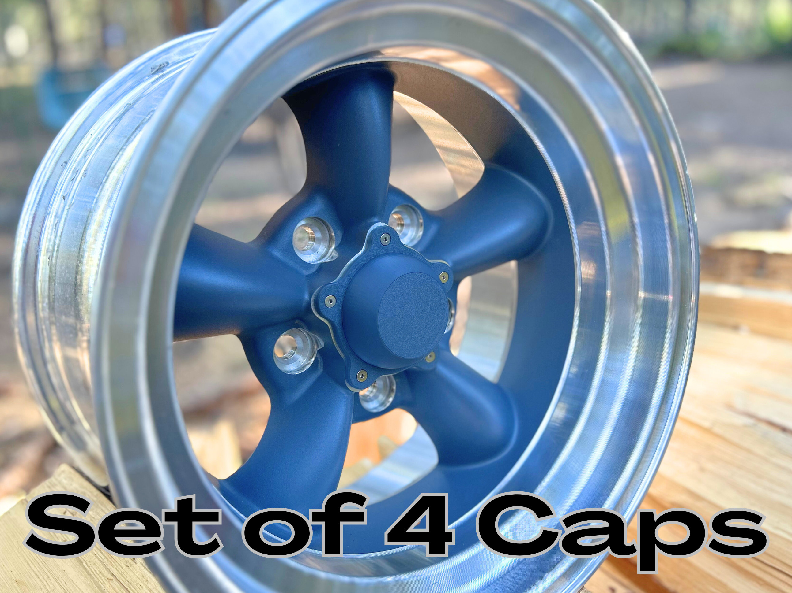 OEM Style Cap Set for American Racing Torq Thrust Wheels 3D Printed Hot ...