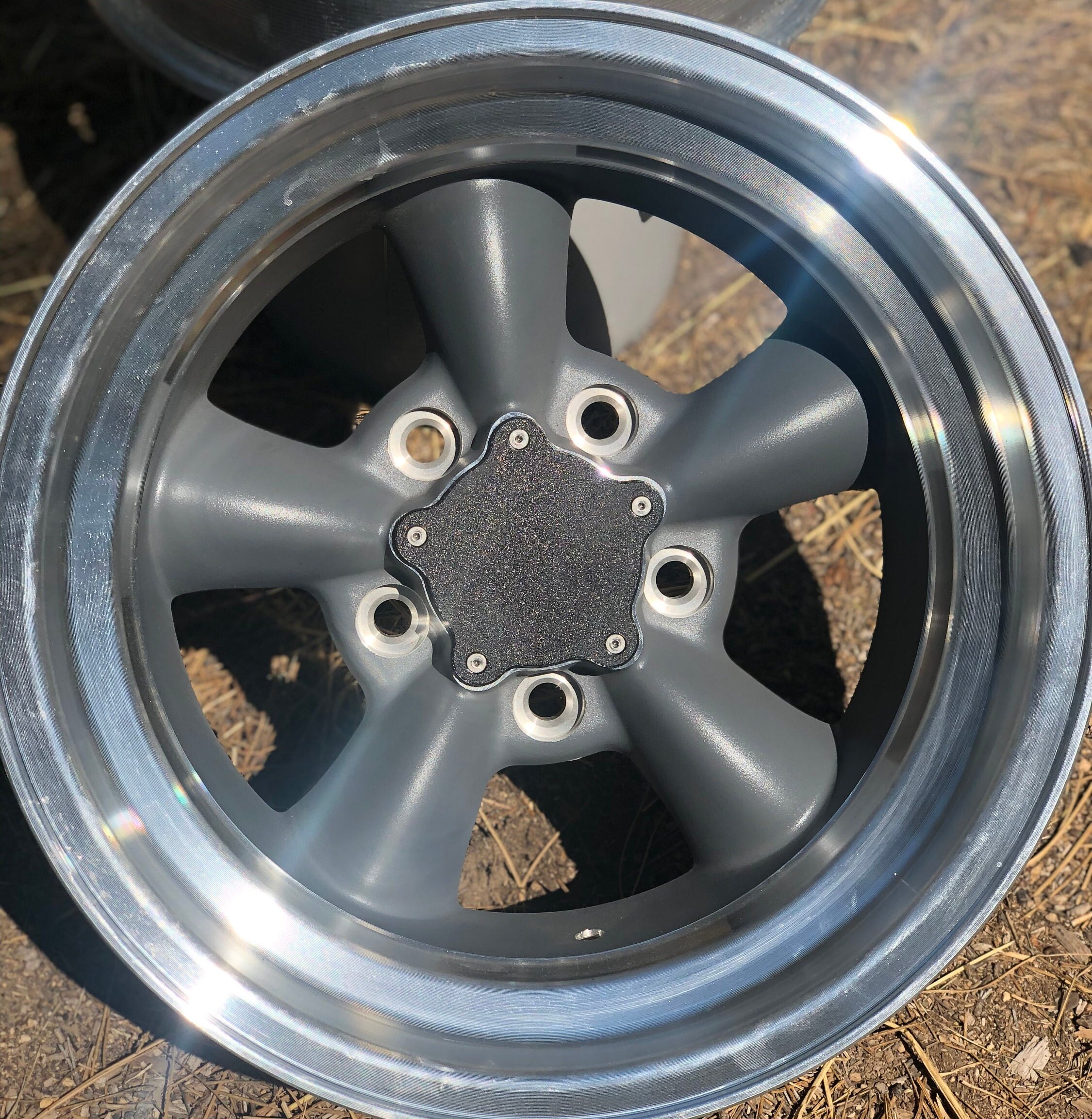 Flat Center Cap Set for American Racing Torq Thrust Wheels 3D Printed ...