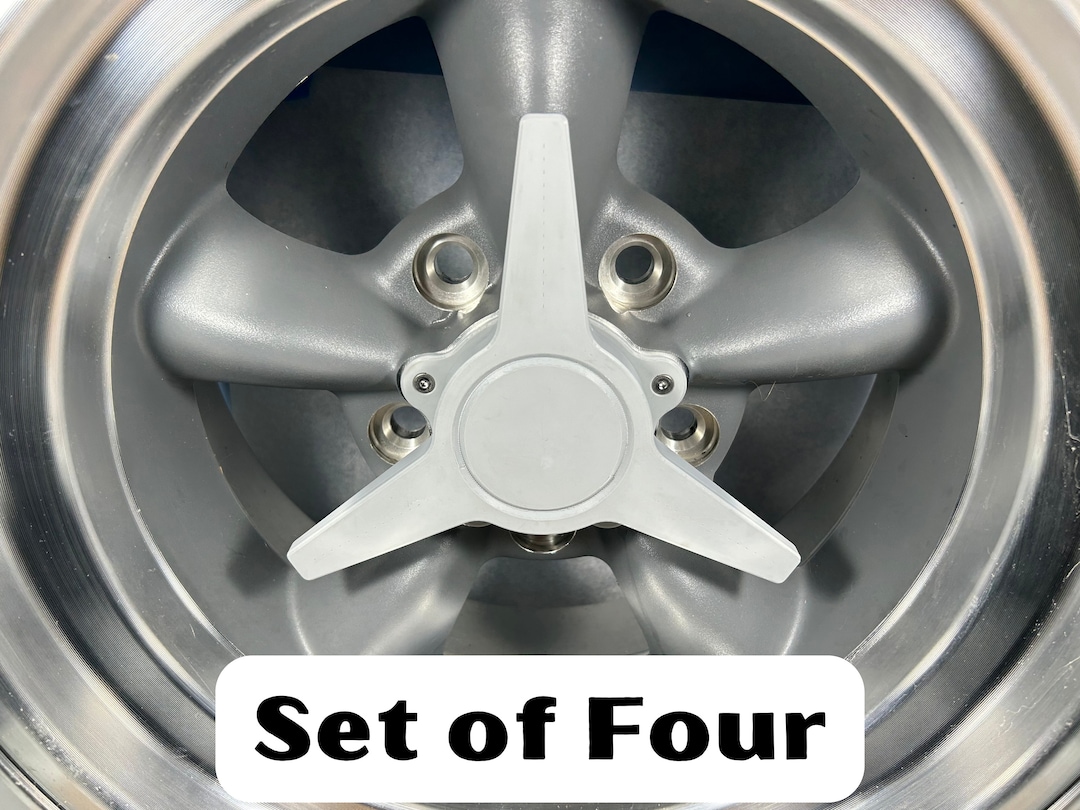 Knock off Tri-bar Spinner Center Cap Set for American Racing Torq ...