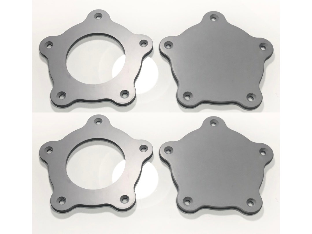 Flat Center Cap Set for American Racing Torq Thrust Wheels 3D Printed ...