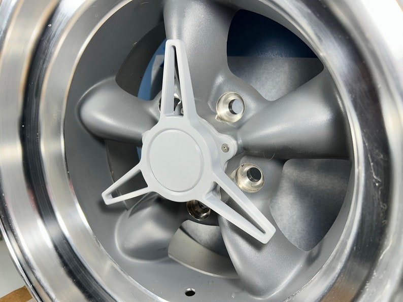 Torq Thrust Knock off Center Cap Set for American Racing Wheels Tri Bar ...