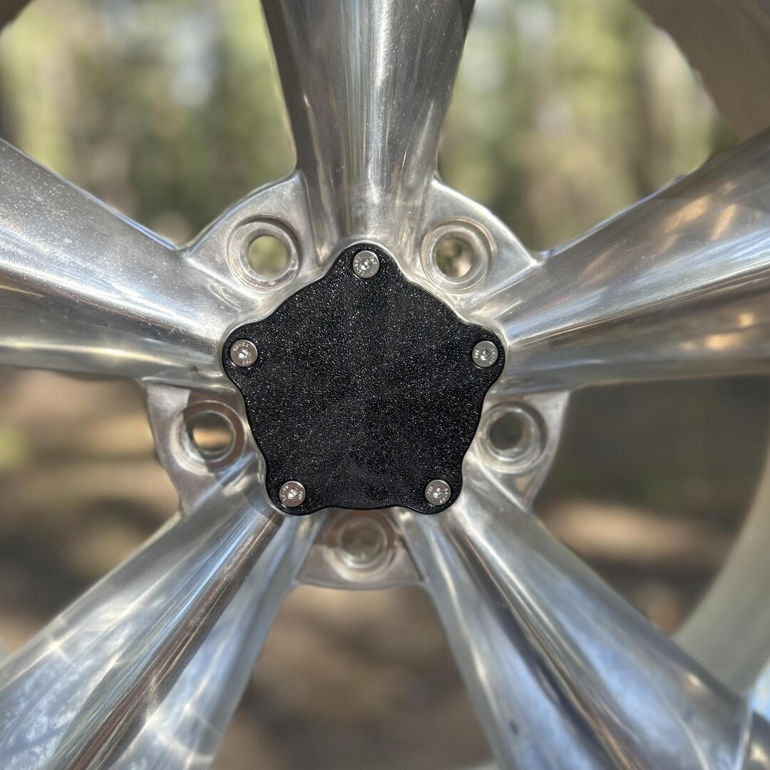 Flat Center Caps for US Mags Standard Wheels – 3D Printed ASA Plastic ...