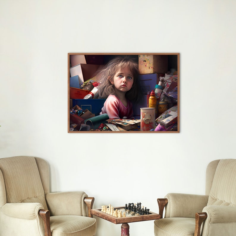 Wall Art for ADHD Awareness and Neurodiversity Support - "inside the ...