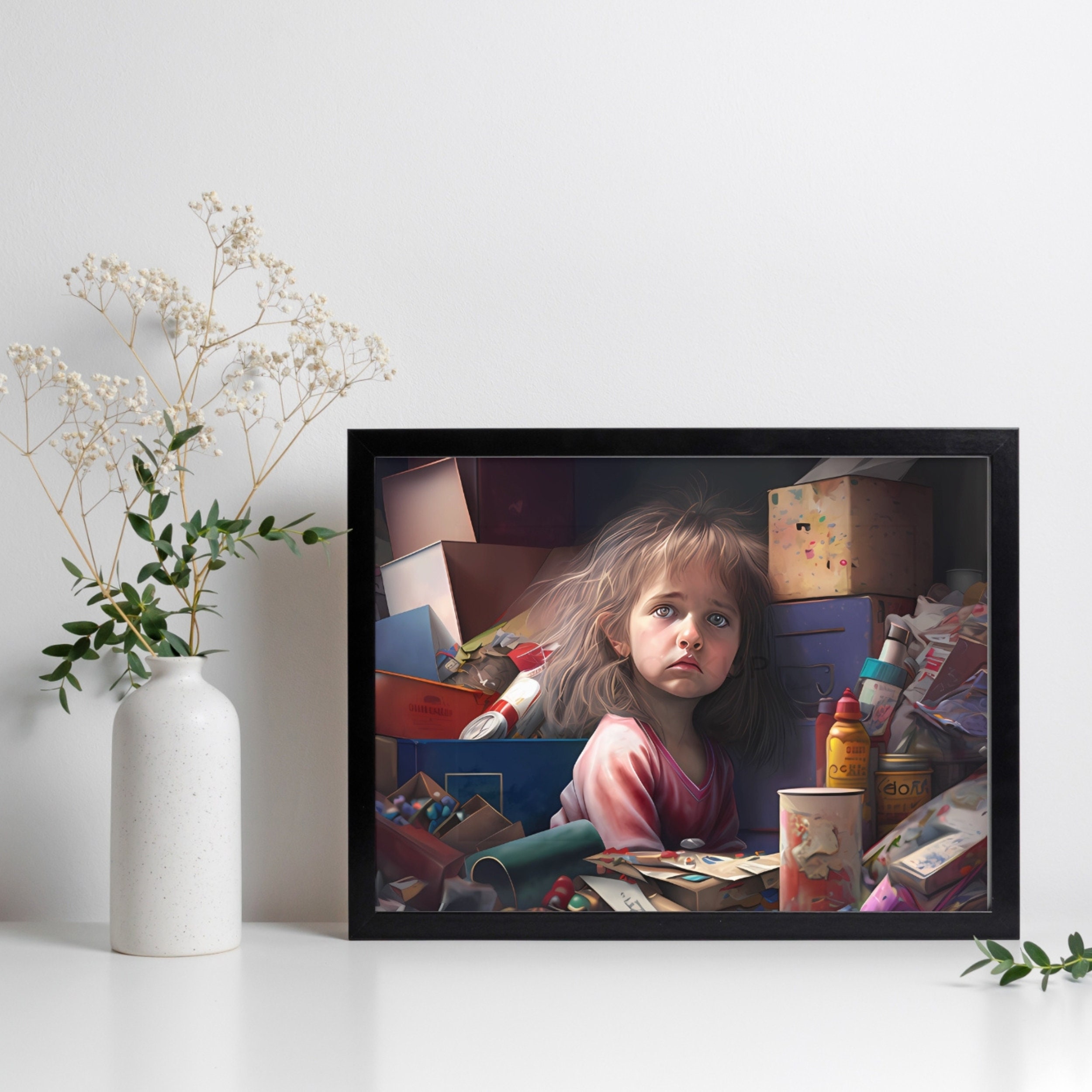 Wall Art for ADHD Awareness and Neurodiversity Support - "inside the ...