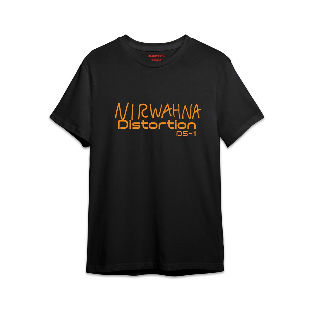 NIRVANA Kurt Cobain's 'boss DS-1 Distortion' | High Quality 100% Cotton ...