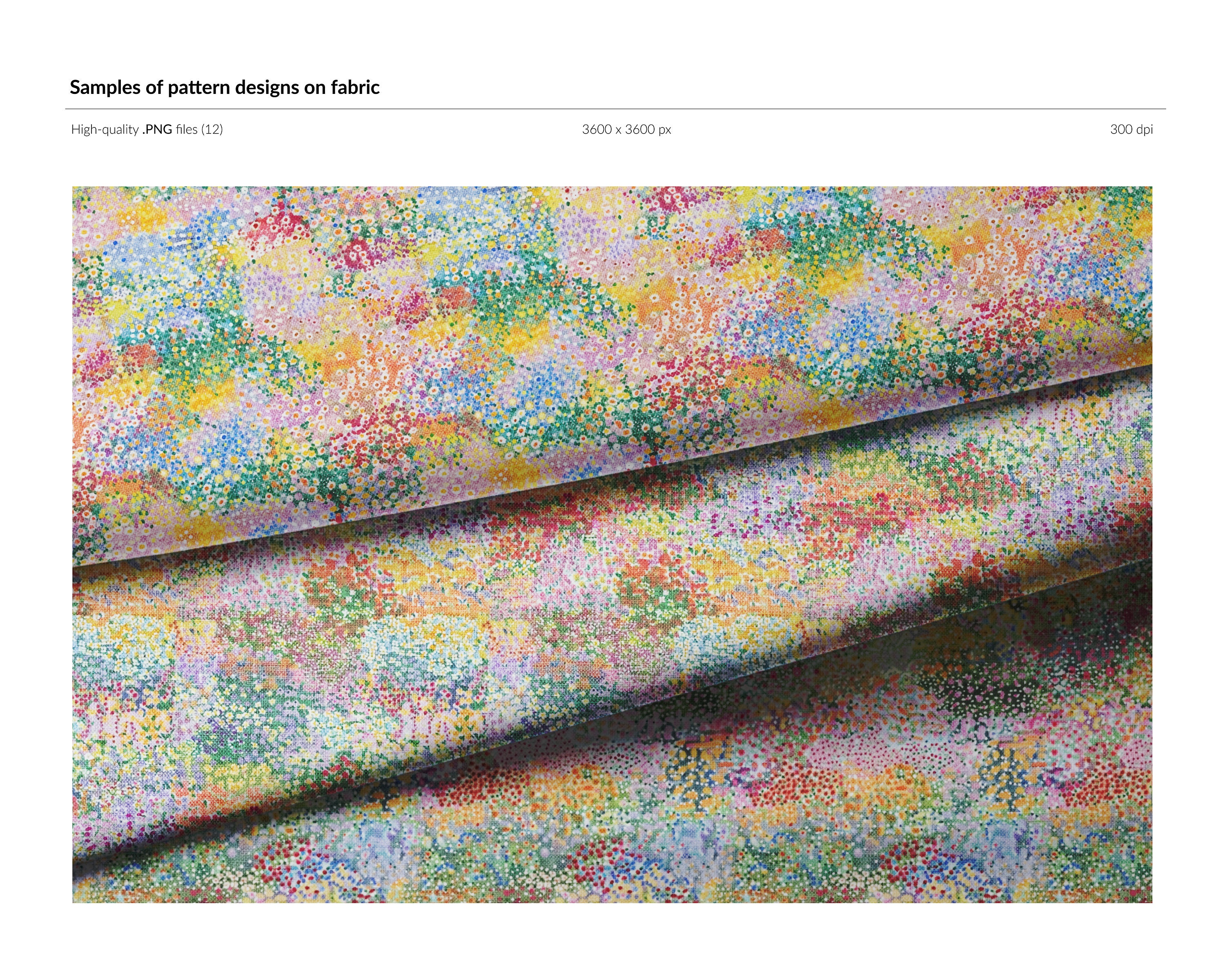 Calico Digital Papers, Miniature Flowers Print, Floral Wallpaper ...