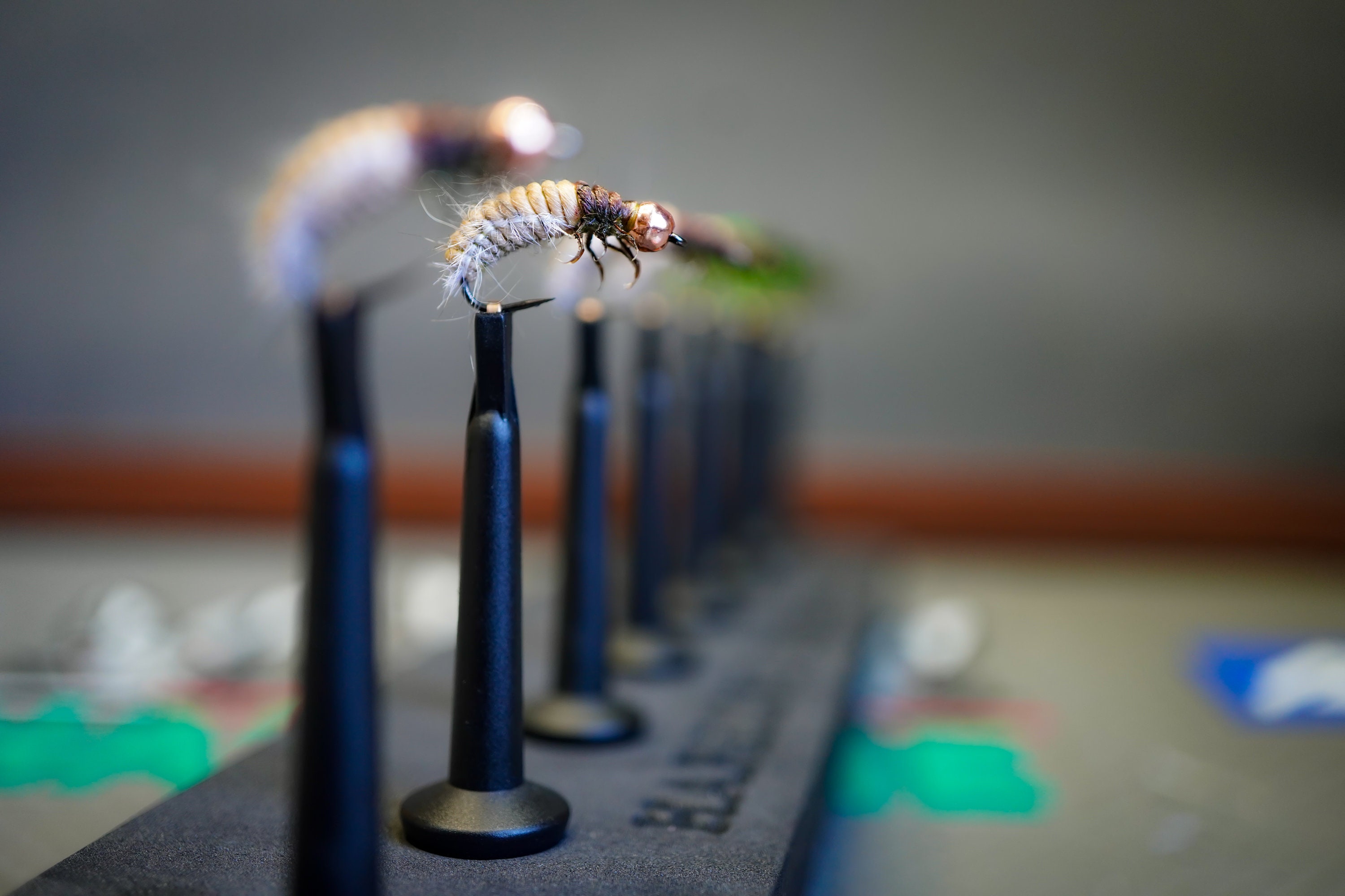 Fly Fishing - Caddisfly Larva Realistic - Trout, Grayling, Barbel - Etsy