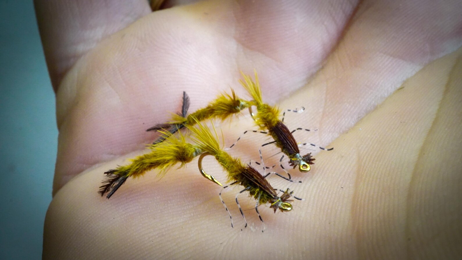 Fly Fishing - Damsel Fly Nymph - Realistic - Flies Fot Trout, Grayling ...