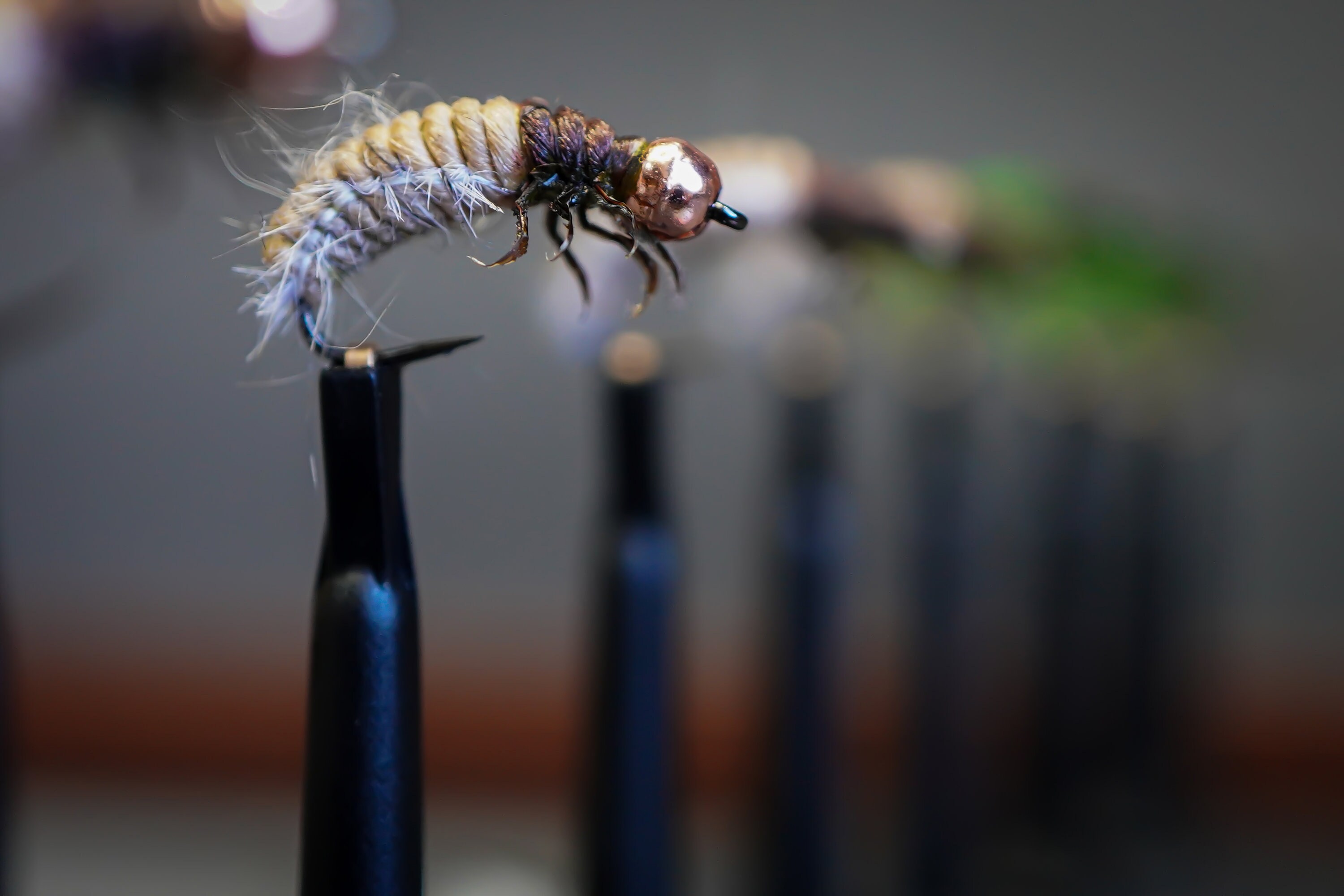 Fly Fishing - Caddisfly Larva Realistic - Trout, Grayling, Barbel - Etsy