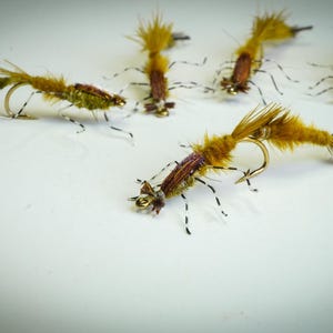 Fly Fishing - Damsel Fly Nymph - Realistic - Flies Fot Trout, Grayling ...
