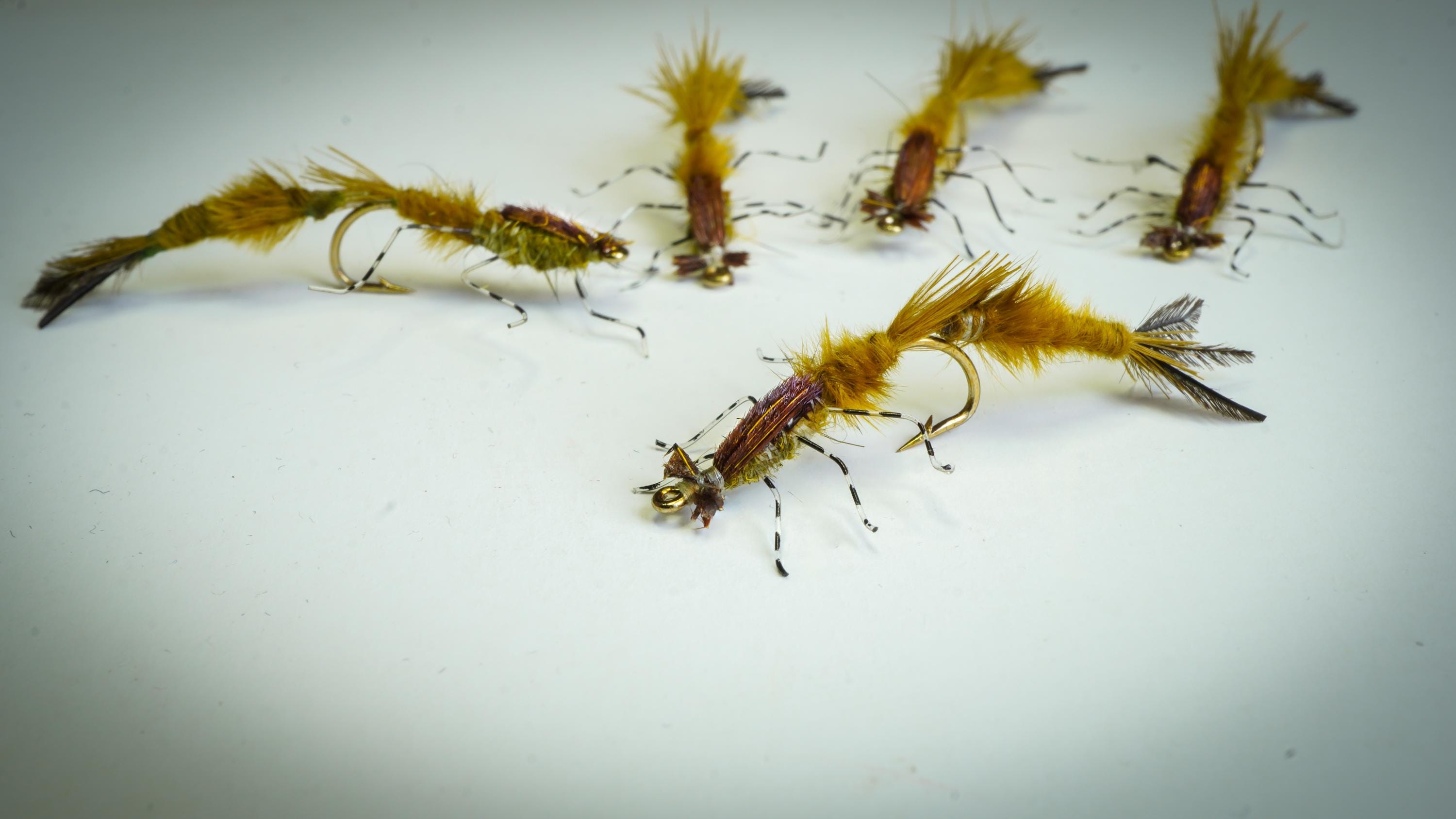 Fly Fishing - Damsel Fly Nymph - Realistic - Flies Fot Trout, Grayling ...