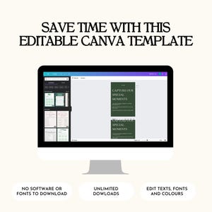 Editable Camera Instruction Display DIY Template for Wedding Guests ...