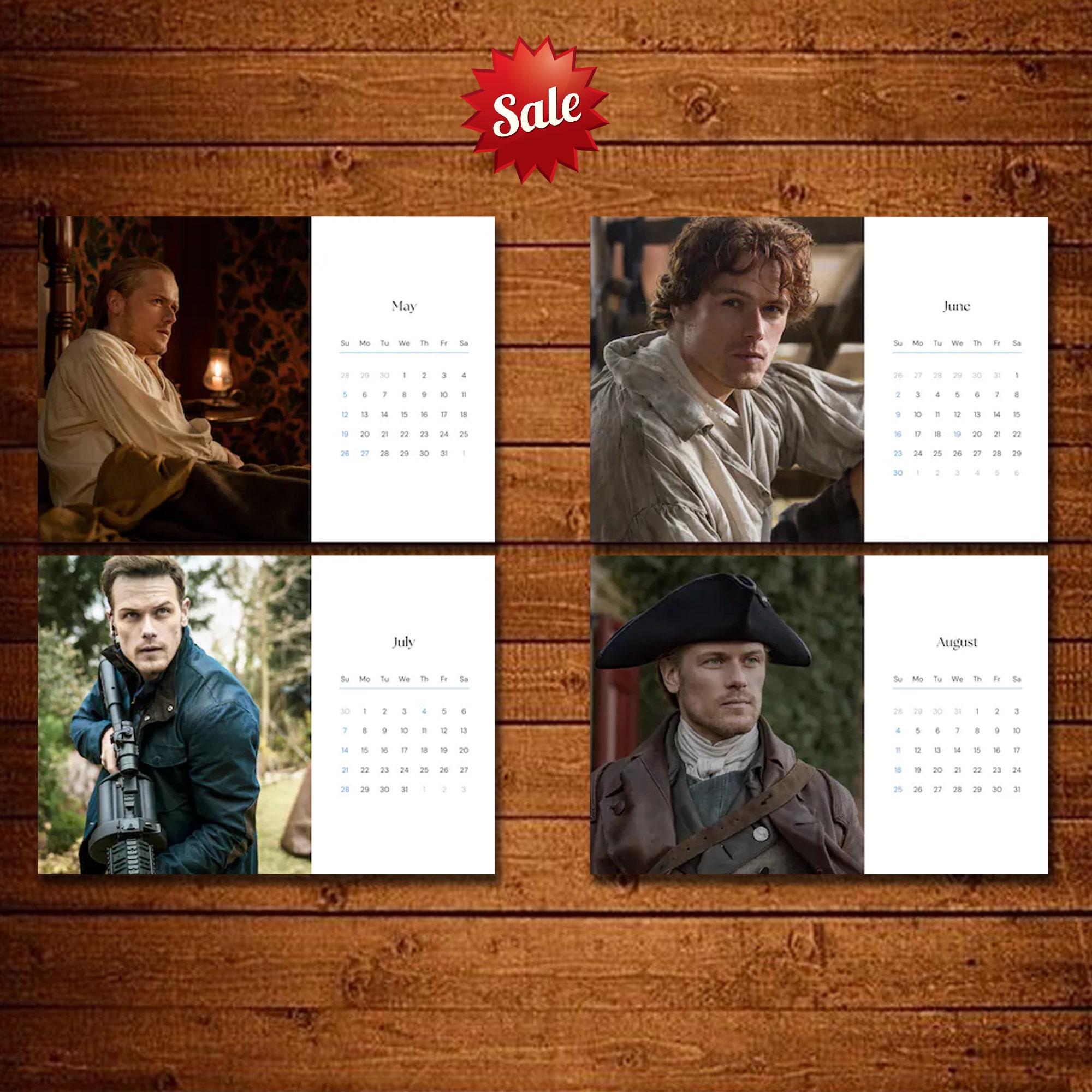 2024 Sam Heughan Wall Calendar, Celeb Calendar sold by Gilberta-Ornate ... 2024 Sam Heughan Wall Calendar, Celeb Calendar sold by Gilberta-Ornate ...