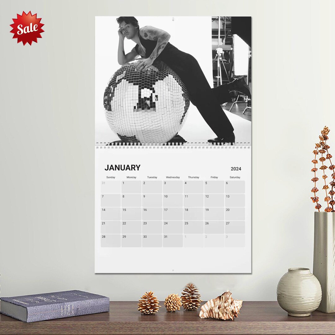 2024 Harry Wall Calendar, Harry Calendar 2024, Celebrity Calendar ...