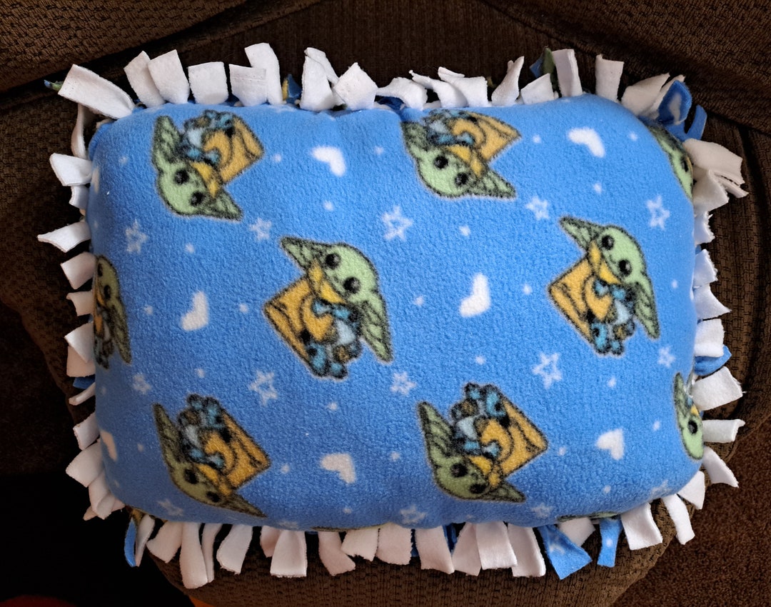 Jumbo Handmade Baby Blue Star Wars Baby Yoda Grogu the Mandalorian No ...