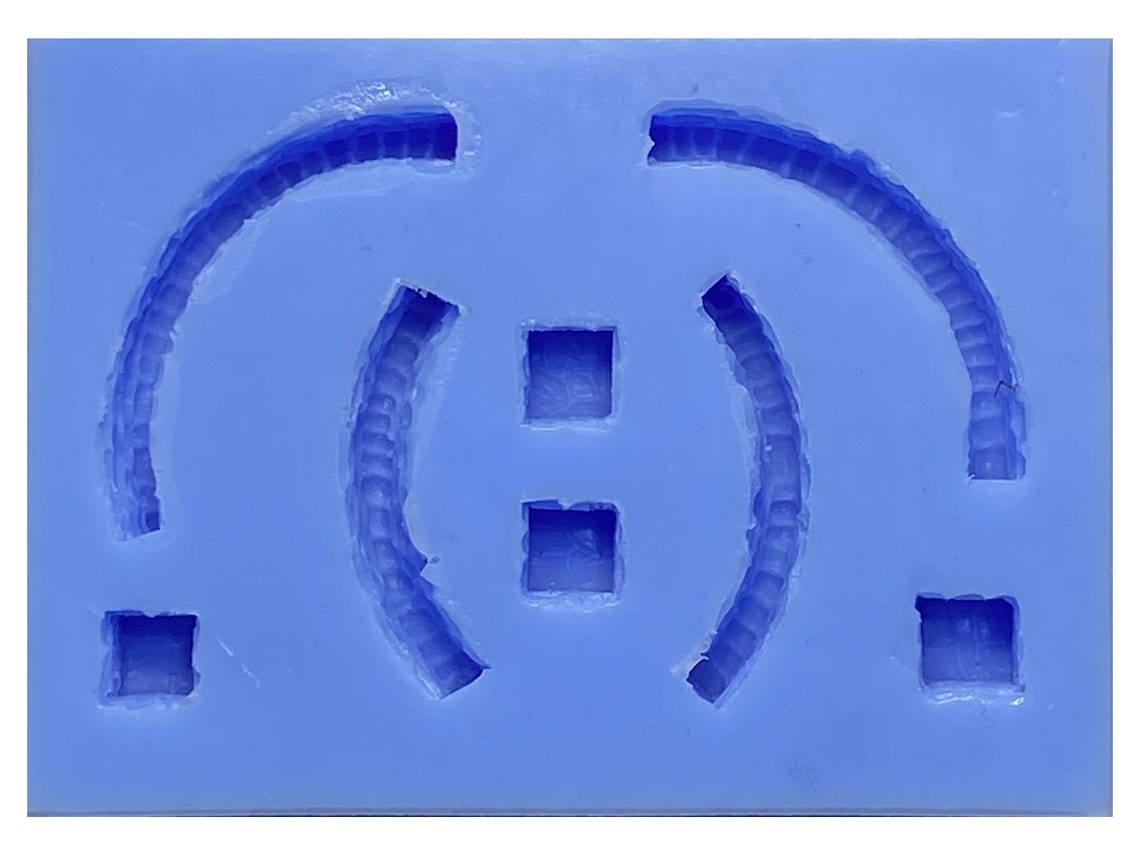 DT39 Country Walling Curved Sections - Model Railway Scenery OO Scale ...