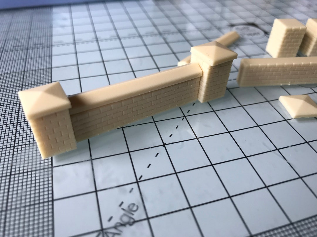 Brick Walling Casting Mould for Model Railway Scenery DT40 OO Scale - Etsy