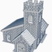 Model Church 3D Printable Digital Download Model Railways and Wargames ...