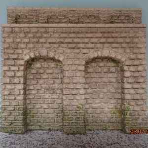 LS01 Lineside Stone Walling Mould - for Model Railway Scenery - Etsy UK