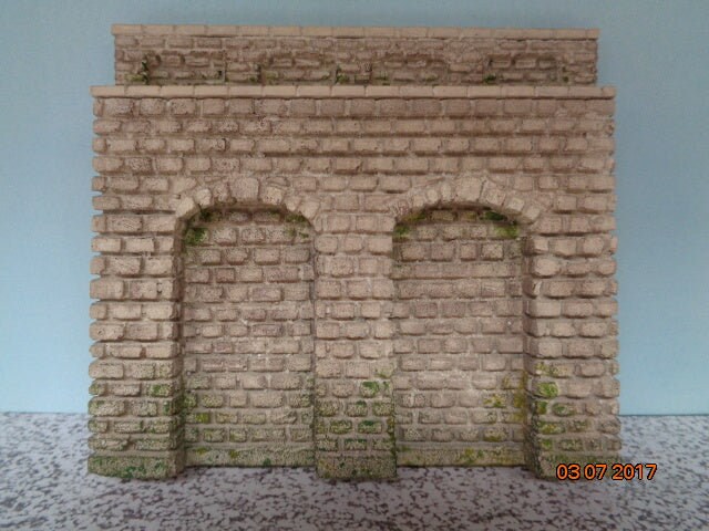LS01 Lineside Stone Walling Mould - for Model Railway Scenery - Etsy UK