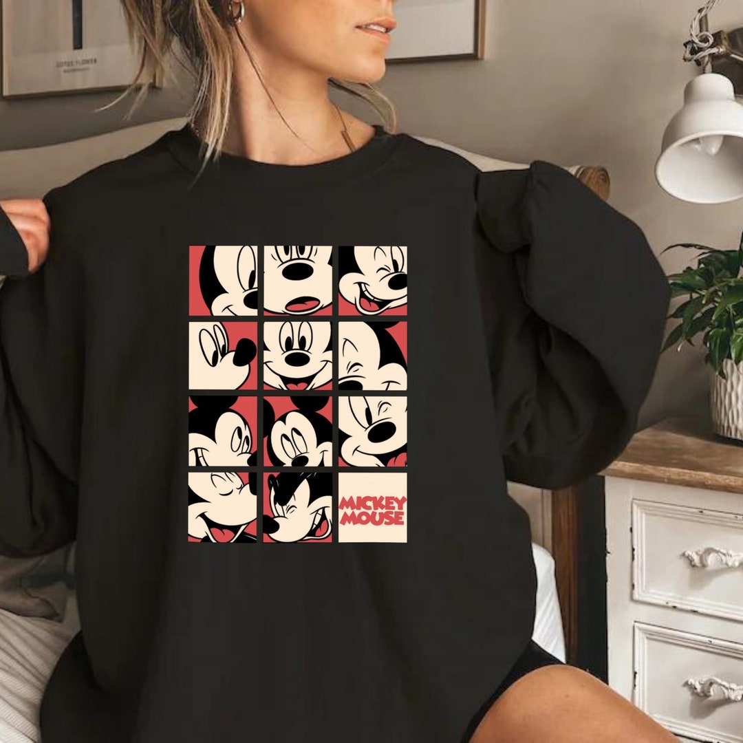 Retro Mickey Shirt Disney Classic Mickey Mouse Shirt Disney - Etsy