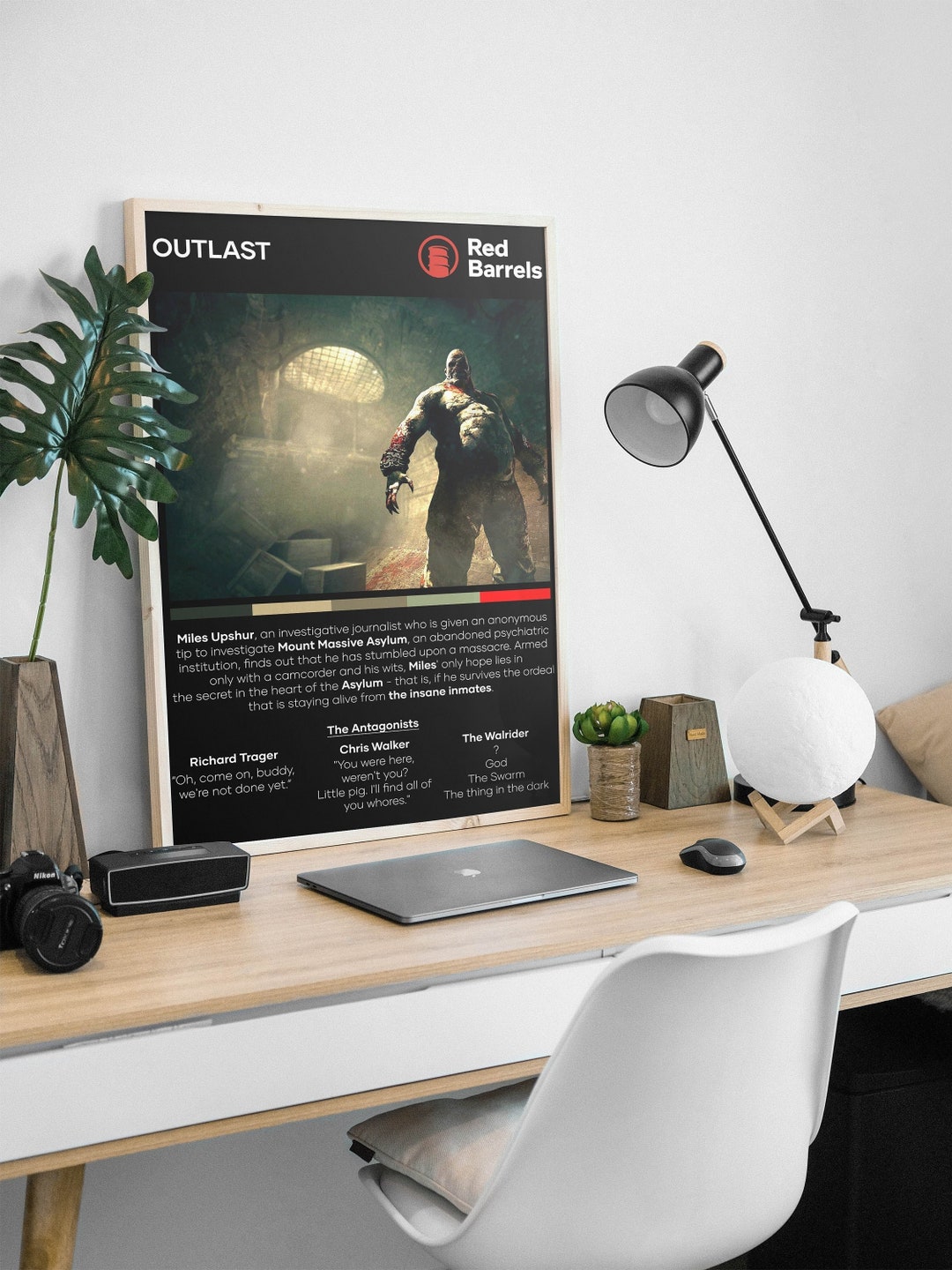 Outlast Poster Outlast Game Poster 3 Colors 1 Price Room - Etsy