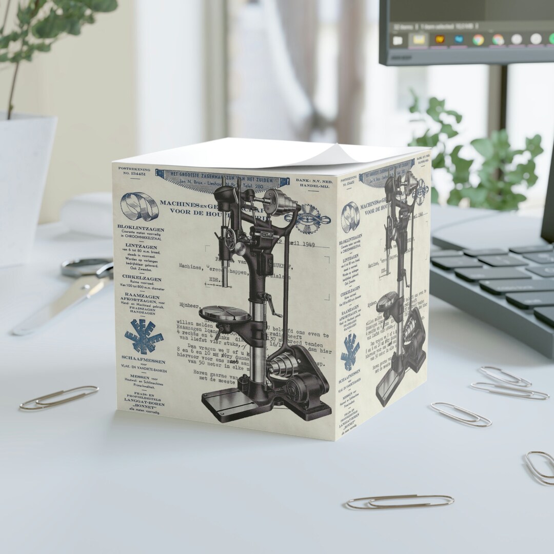 Note Cube Sticky Notes 700 Sheets Desk Square Note Pad Stacked Notepad ...