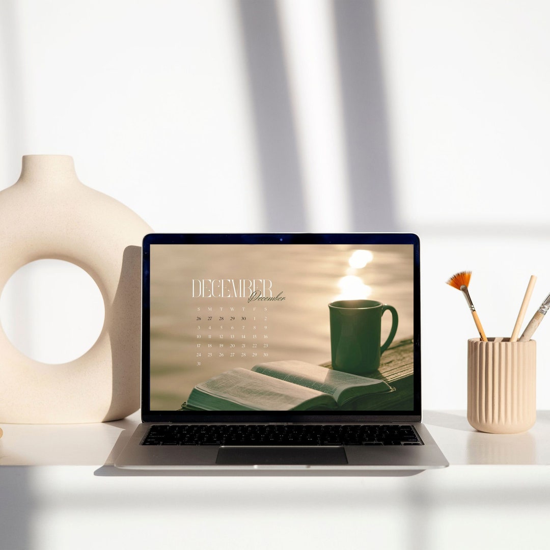 12 December Desktop Wallpaper Digital Download, Christmas December 2023 ...