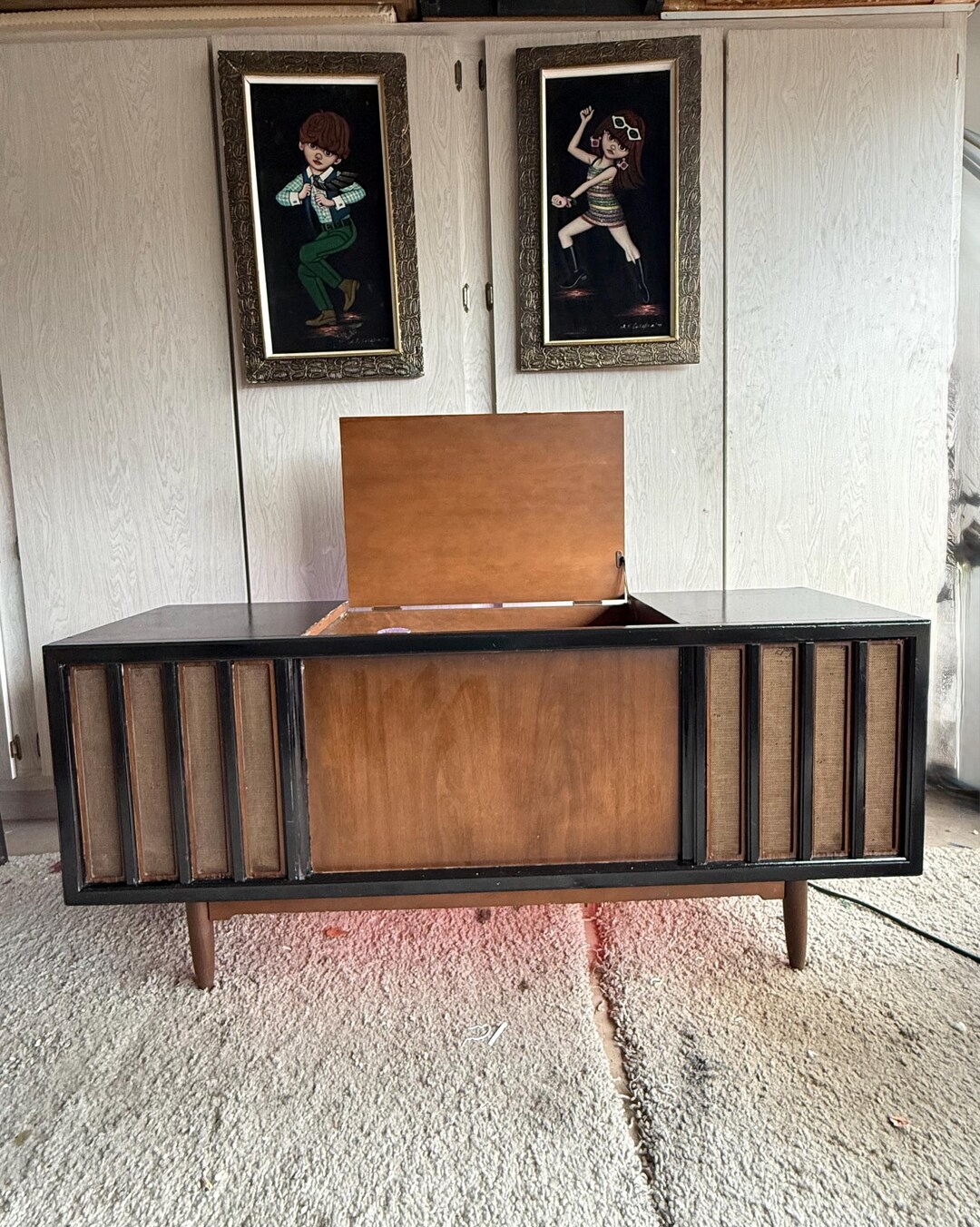 MCM Console Stereo/bar - Etsy