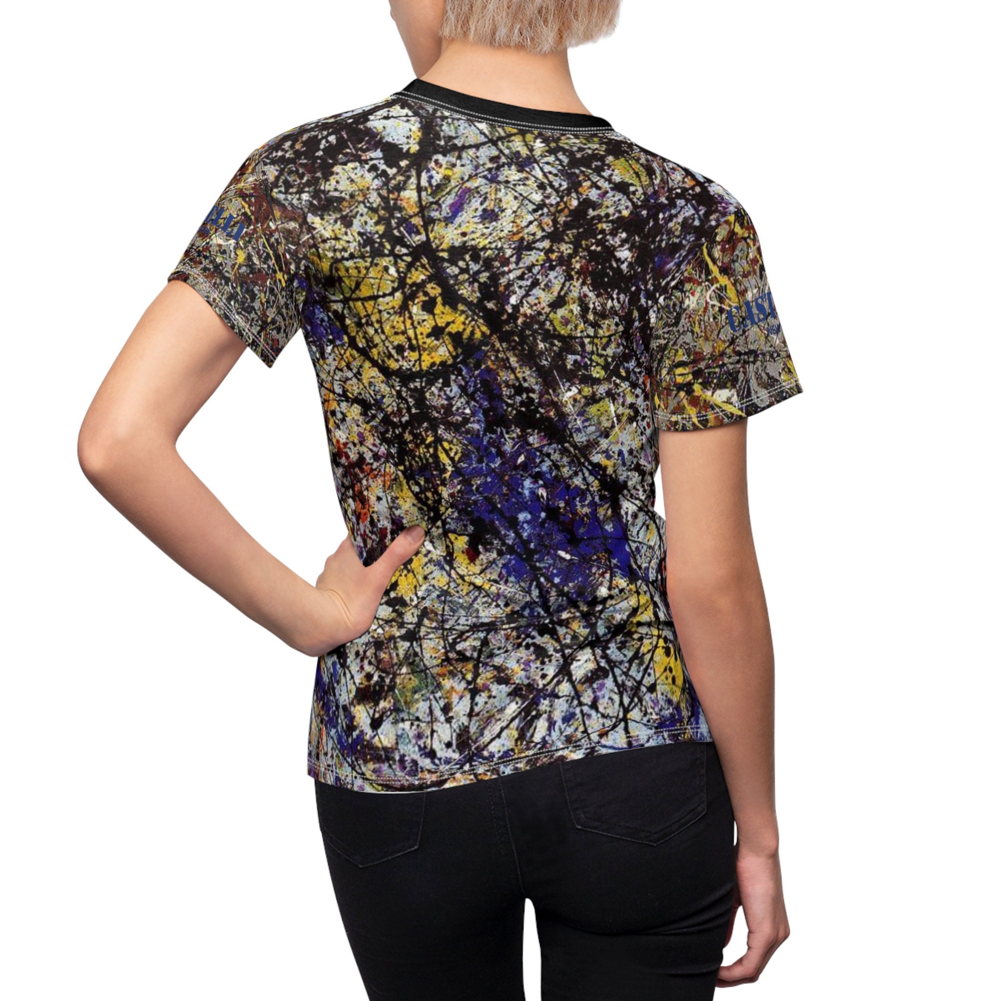 Jackson Pollock - Womens Tee Shirt by Castelli New York - Etsy