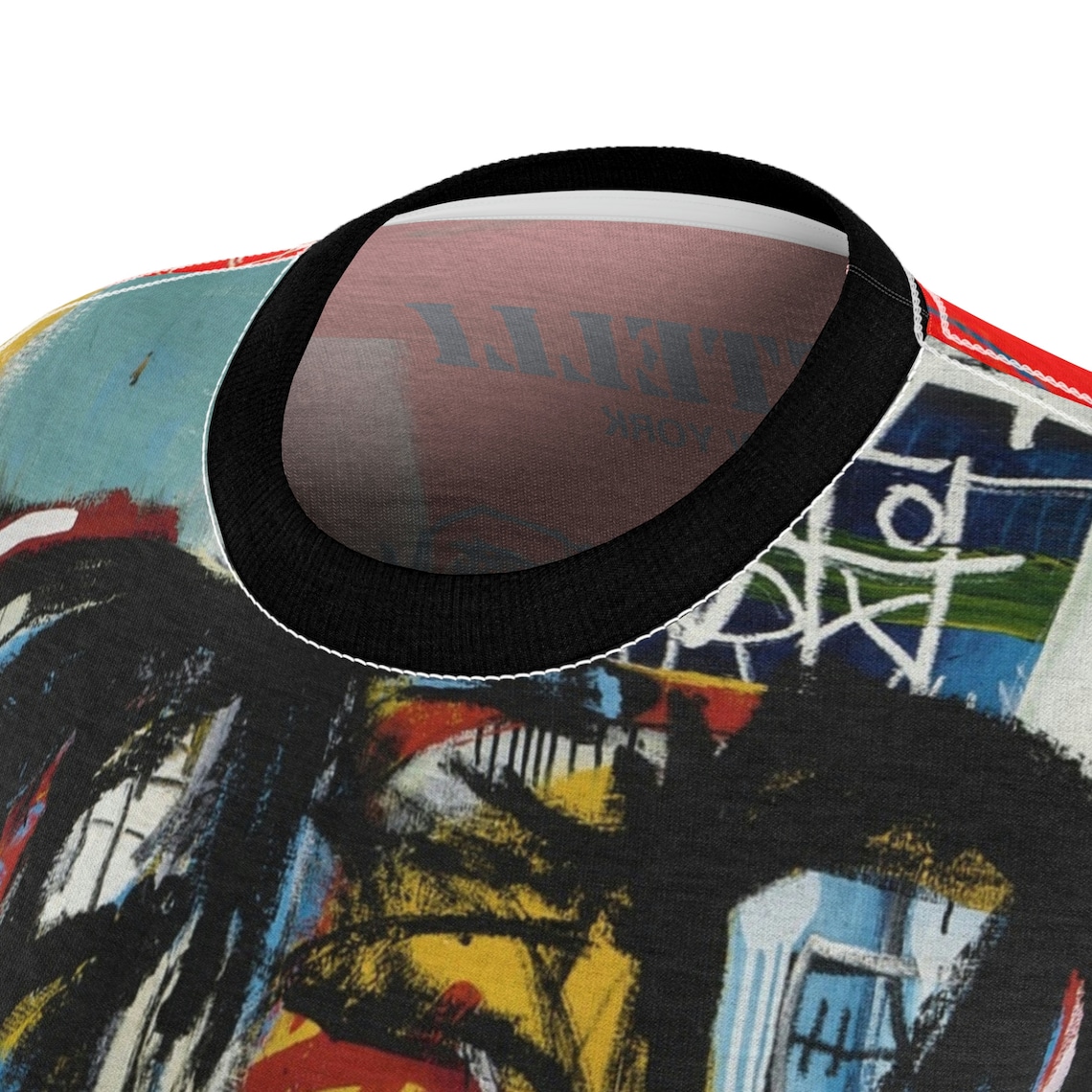 Jean-michel Basquiat Collage Woman's Tee Shirt by Castelli New York - Etsy