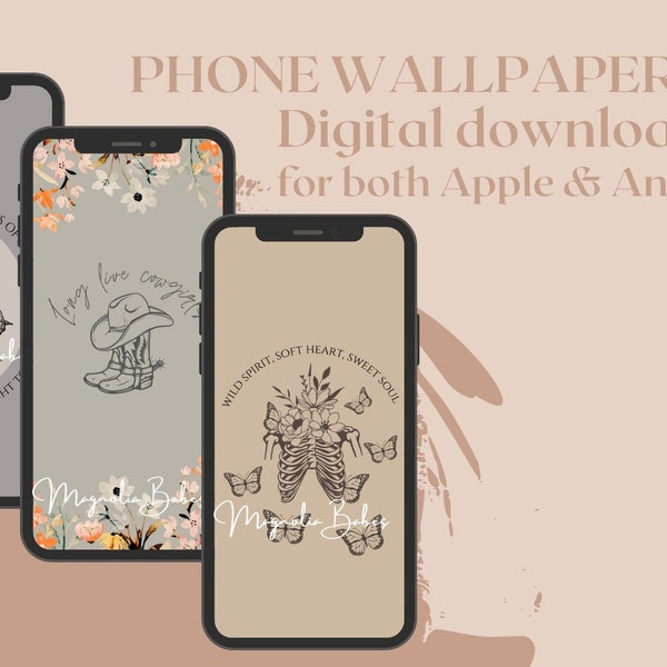 Western Theme Wallpaper - Etsy