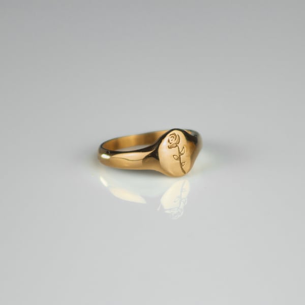 Rose Ring - Etsy