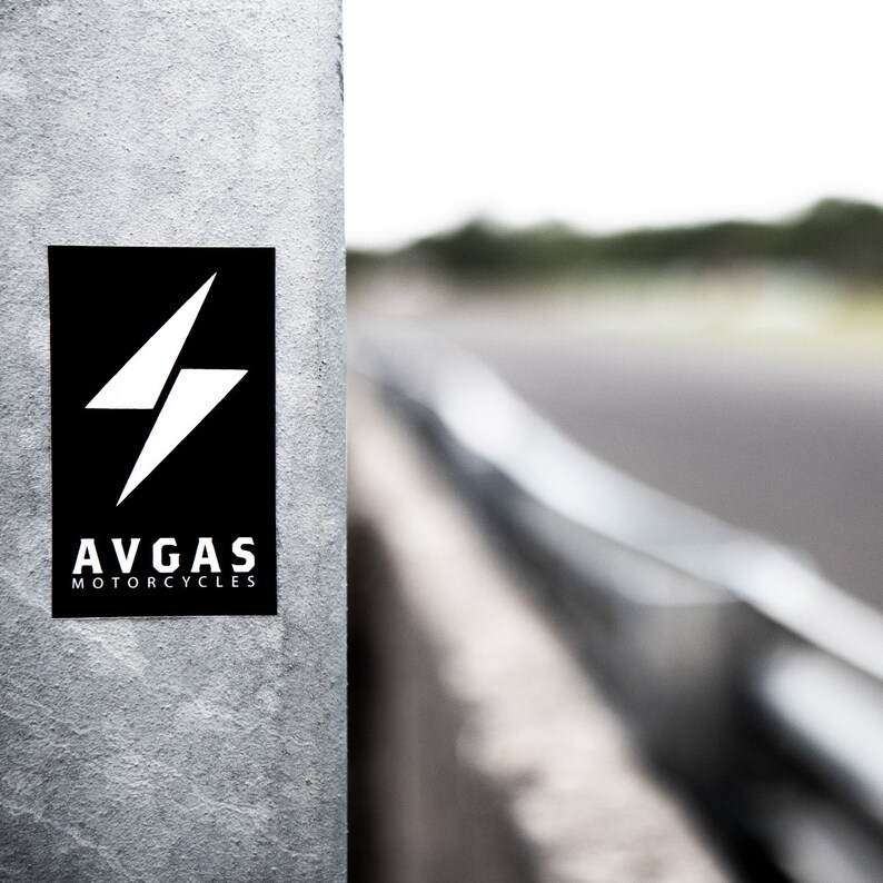 Avgas Motorcycles Logo Pack Sticker Decal Gift - Etsy