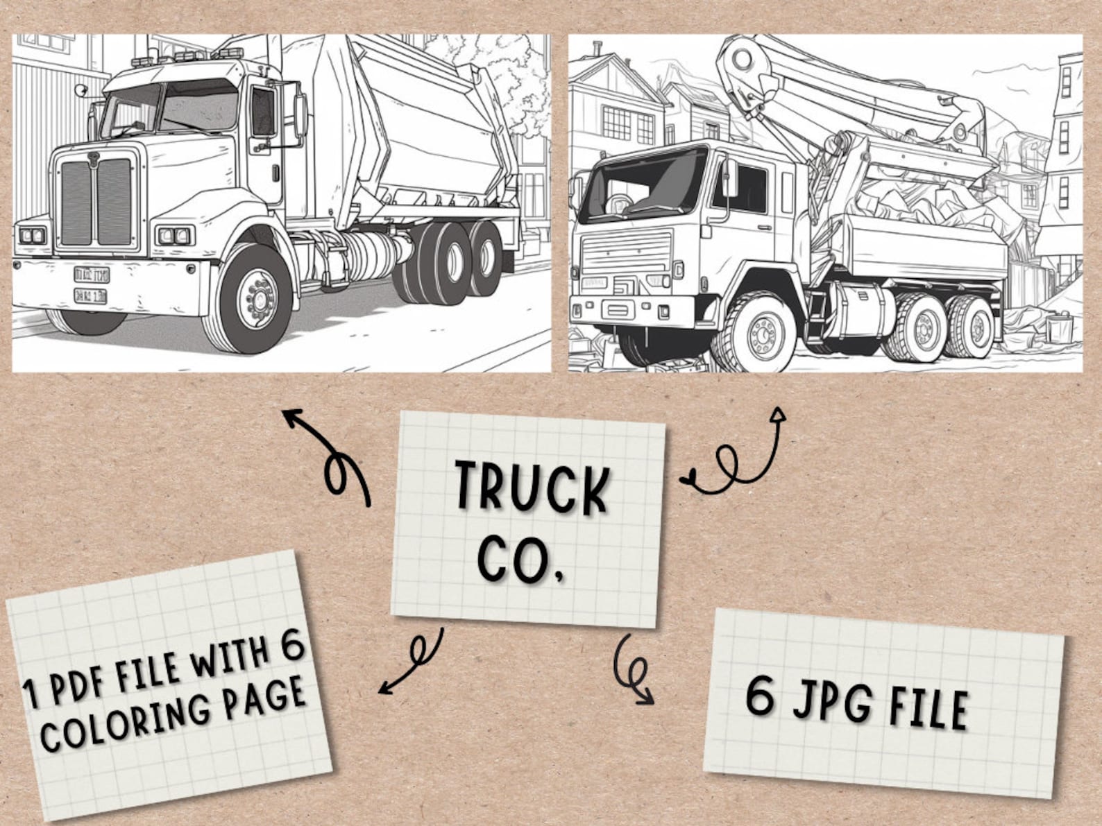 Construction Coloring Pages, Construction Printable, Construction Games ...