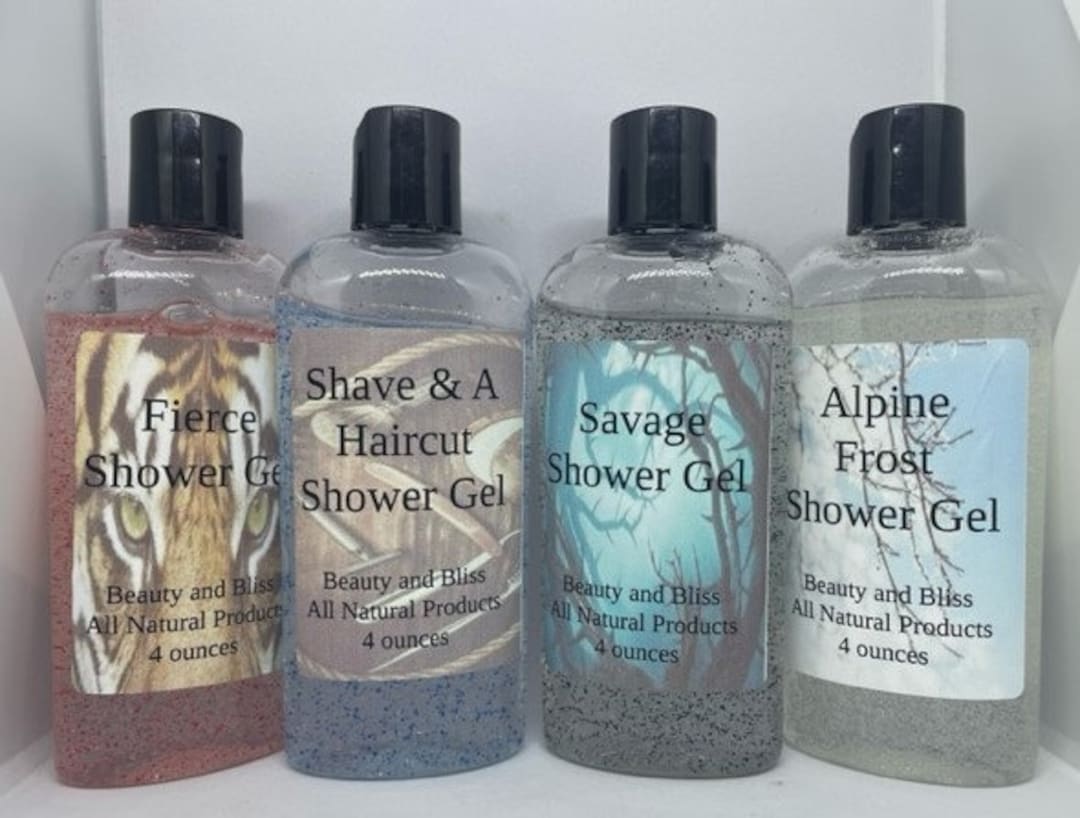 Men's Exfoliating Shower Gel - Etsy